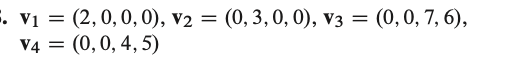 Solved determine whether or not the given vectors in Rn form | Chegg.com