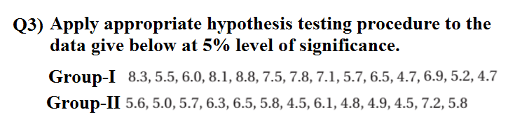 Solved 23) Apply appropriate hypothesis testing procedure to | Chegg.com