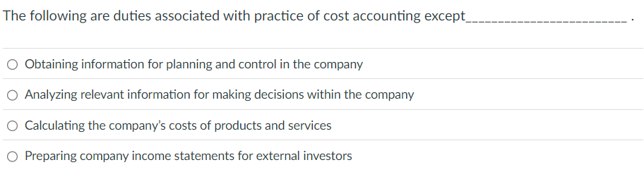 Solved The following are duties associated with practice of | Chegg.com