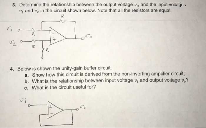 Solved Design an op-amp circuit to implement the function | Chegg.com