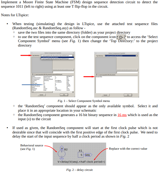 Implement a Moore Finite State Machine (FSM) design | Chegg.com
