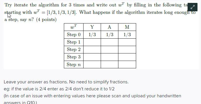 Solved 1. Write out the transition probability matrix of the | Chegg.com