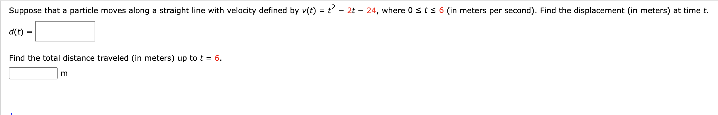 Solved Suppose that a particle moves along a straight line | Chegg.com
