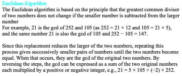 Solved Write a program to prove that Euclid’s algorithm | Chegg.com
