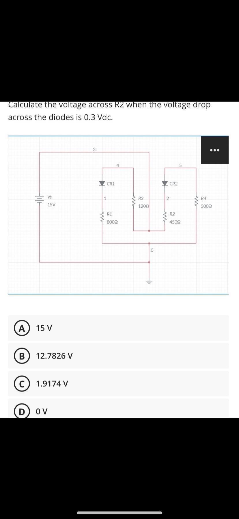 Solved Which diode circuit allows current to flow? ... CR1 | Chegg.com