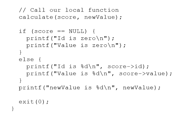 Solved \r\n// Call our local function calculate(score, | Chegg.com