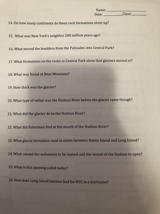 Solved please help me with this earth science homework how | Chegg.com