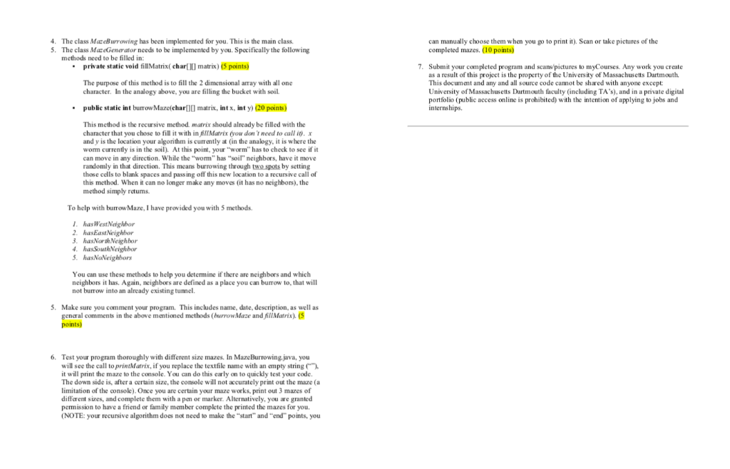 CIS 181: Object-Oriented Programming II Project #1 | Chegg.com