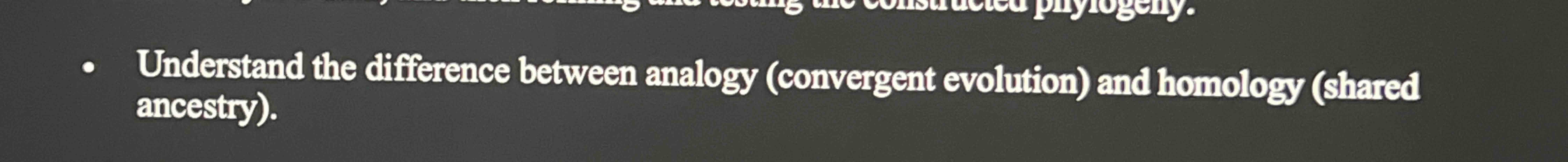 Solved Understand the difference between analogy (convergent | Chegg.com
