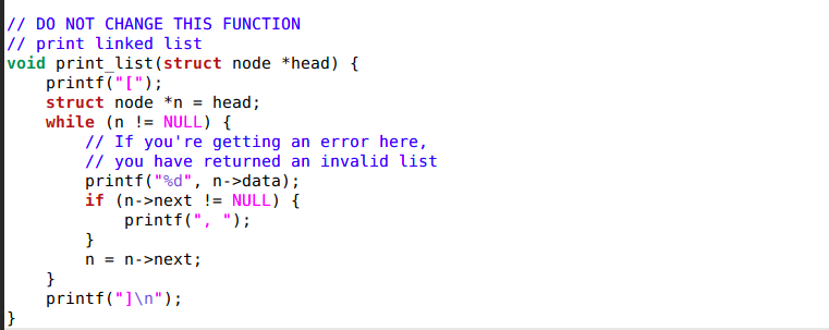Solved Exercise: Delete First Element Containing A Value | Chegg.com