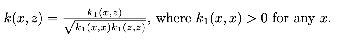 In this problem, we consider constructing new kernels | Chegg.com