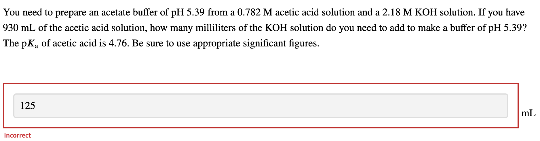Solved Calculate the volume, in milliliters, of a 0.680 M | Chegg.com