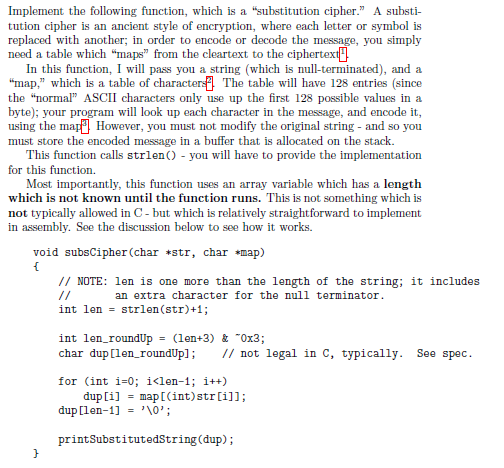 Implement the following function, which is a | Chegg.com