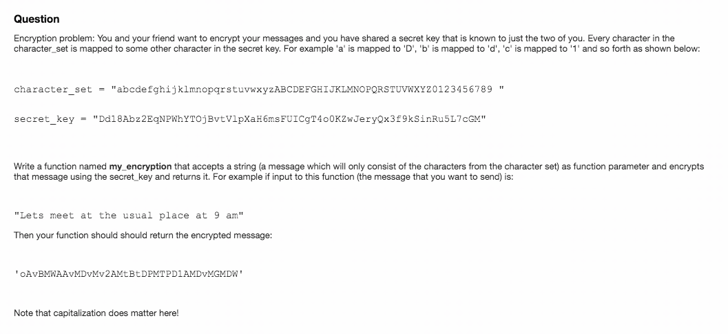 Solved Question Encryption Problem You And Your Friend Want 