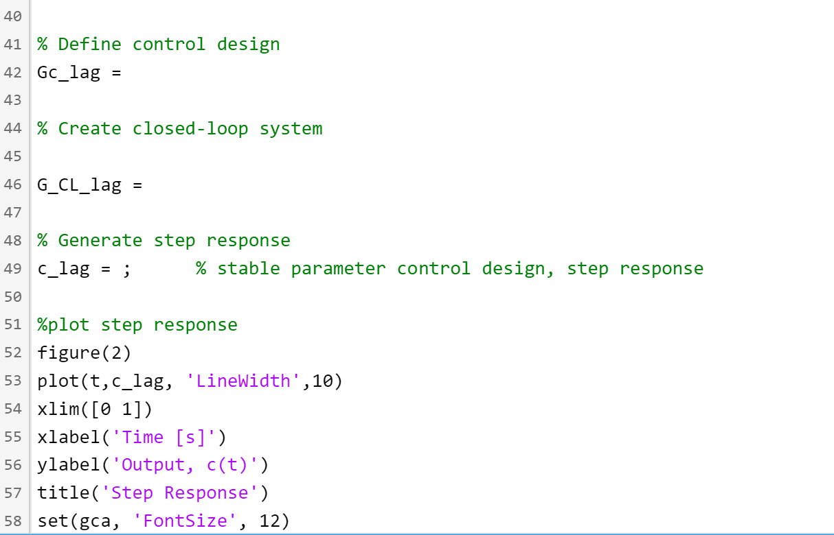 Solved Simulate Control Designs : Stabilize with Unstable | Chegg.com