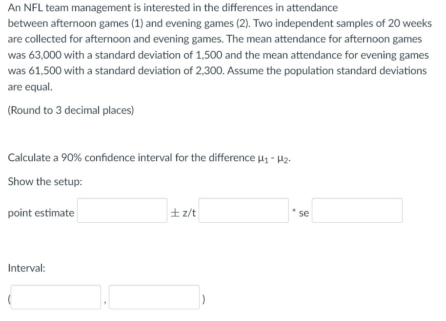 Solved An NFL team management is interested in the | Chegg.com
