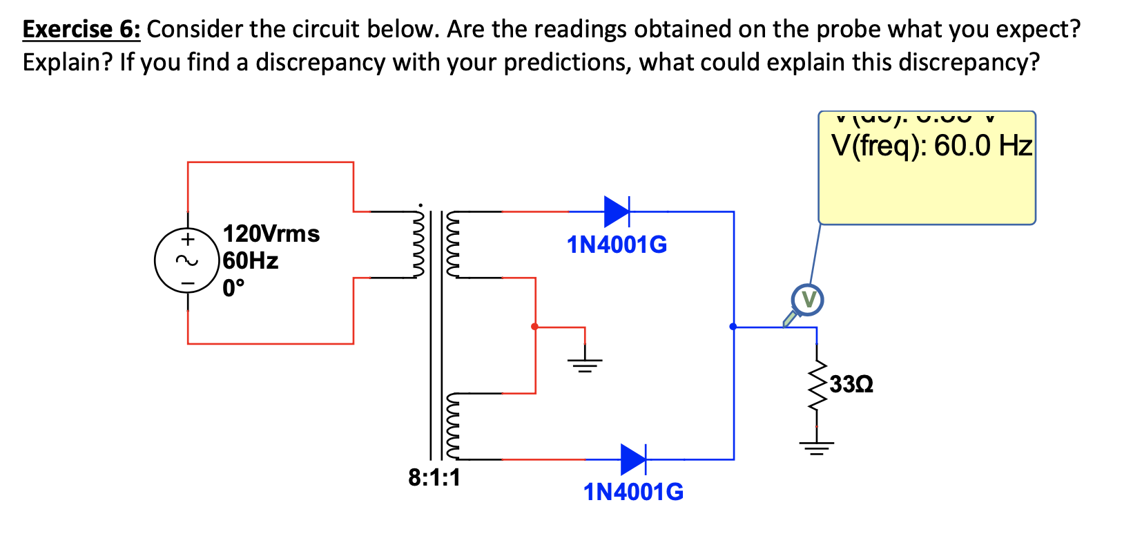 Solved Exercise 6: Consider the circuit below. Are the | Chegg.com