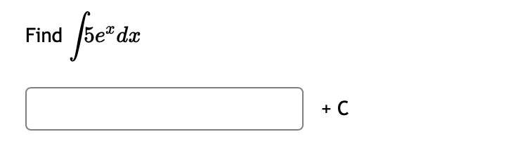 Solved Find fe di + C | Chegg.com