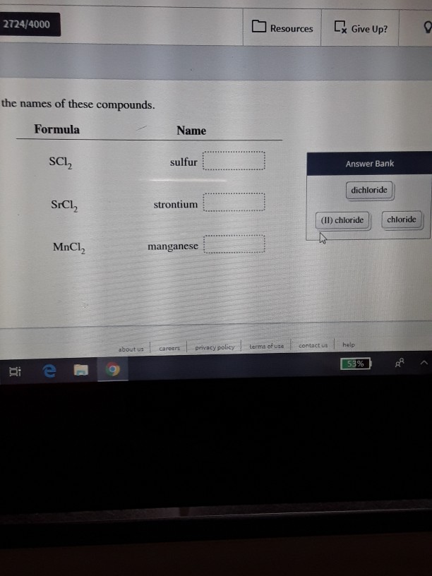 Solved 2724/4000 Give Up? Resources the names of these | Chegg.com