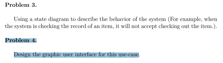 Solved In Problems 1−4, you are asked to do a detailed | Chegg.com