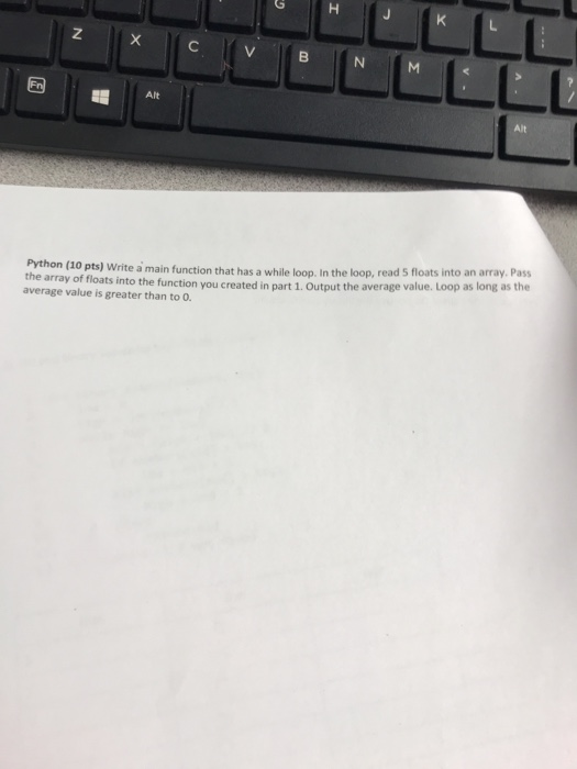Solved Alt Alt Python (10 pts) Write a function that takes | Chegg.com