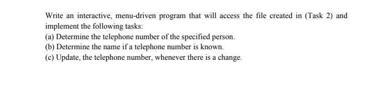 Solved Use c++ language to solve the question. The file | Chegg.com