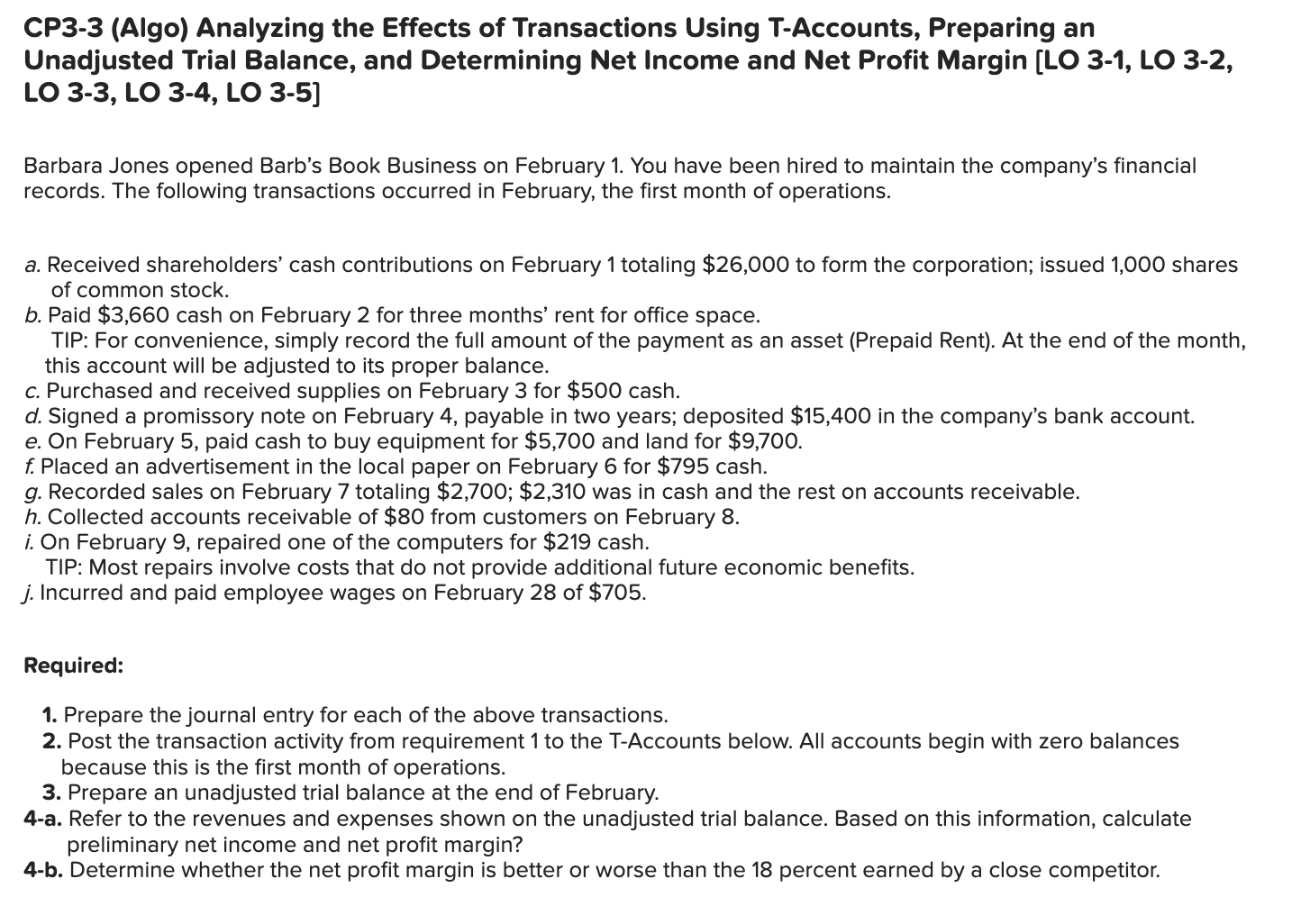 Solved CP3-3 (Algo) Analyzing the Effects of Transactions | Chegg.com