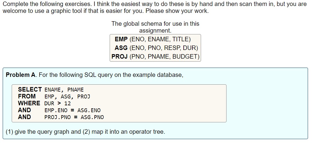Solved Complete the following exercises. I think the easiest | Chegg.com
