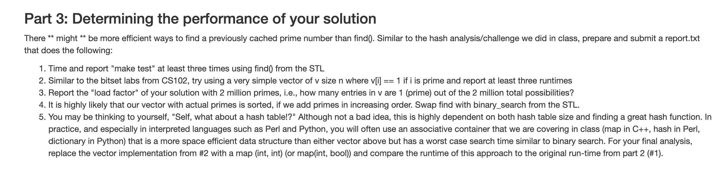 Solved Part 1: Finding primes For example, calling your | Chegg.com