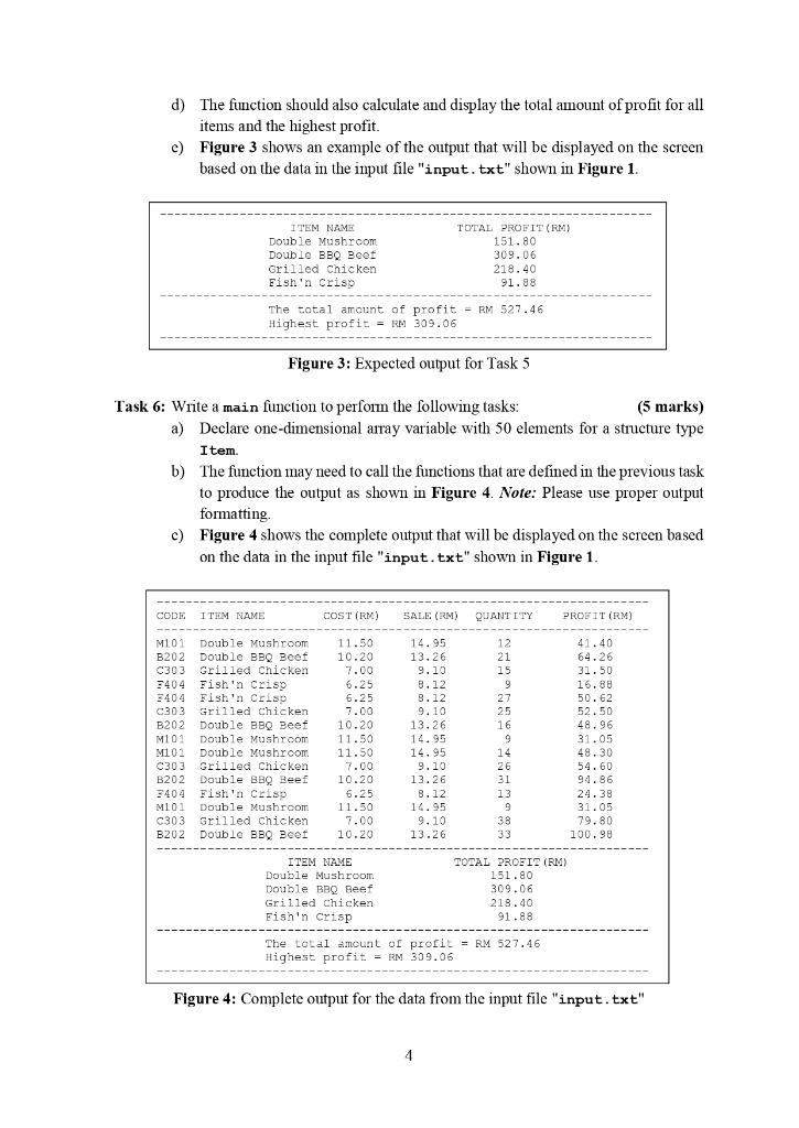 Solved Question 165 Marks Write A Complete C Program The 