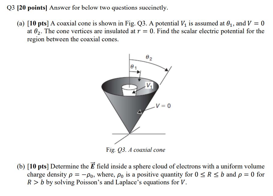 Solved Q3 [20 points] Answer for below two questions | Chegg.com