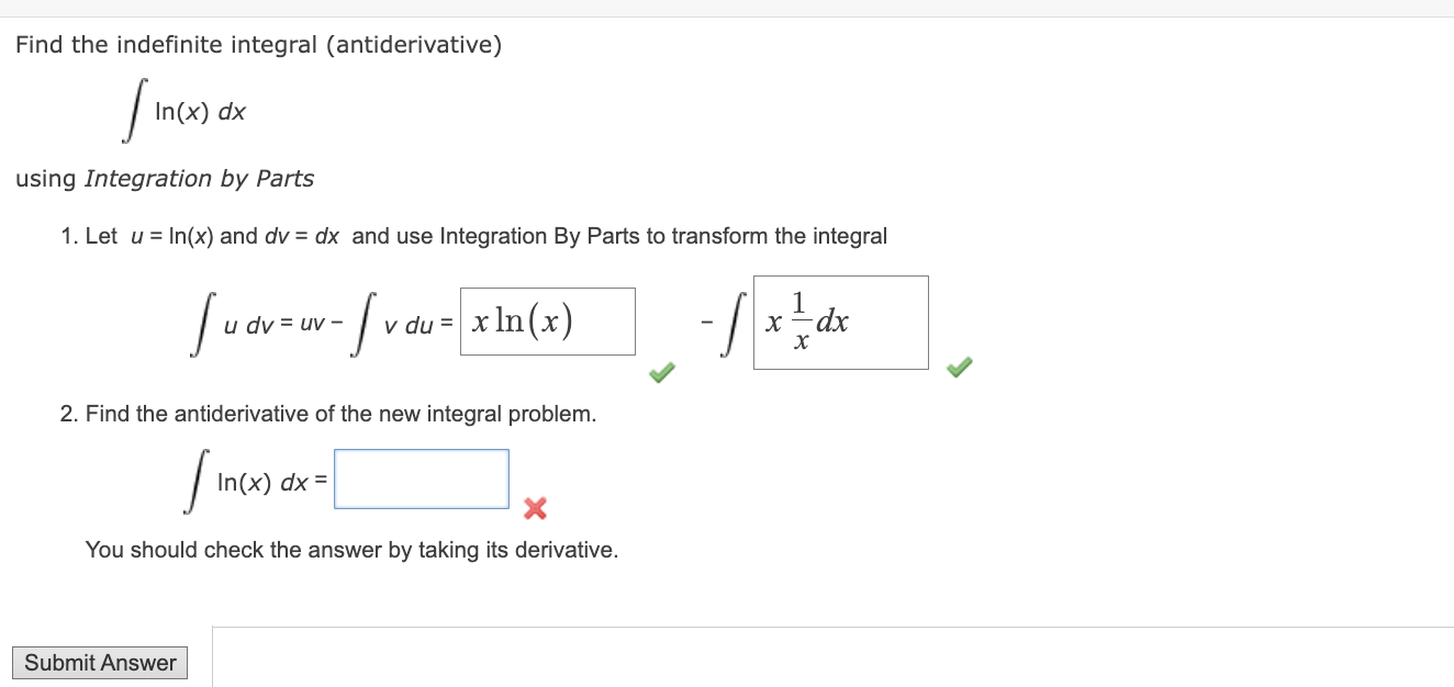 Solved Find the indefinite integral | Chegg.com