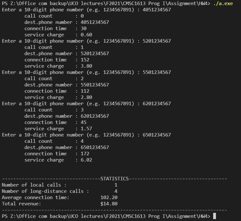 Solved *ALL CODED IN C++ *PLEASE ANSWER FOR THE GIVEN | Chegg.com