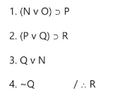 Solved 1. Complete the following proof using only rules of | Chegg.com