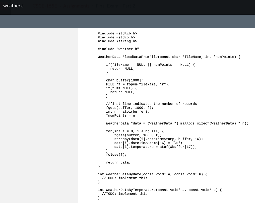 Solved Need help on this task!! In C programming language, | Chegg.com