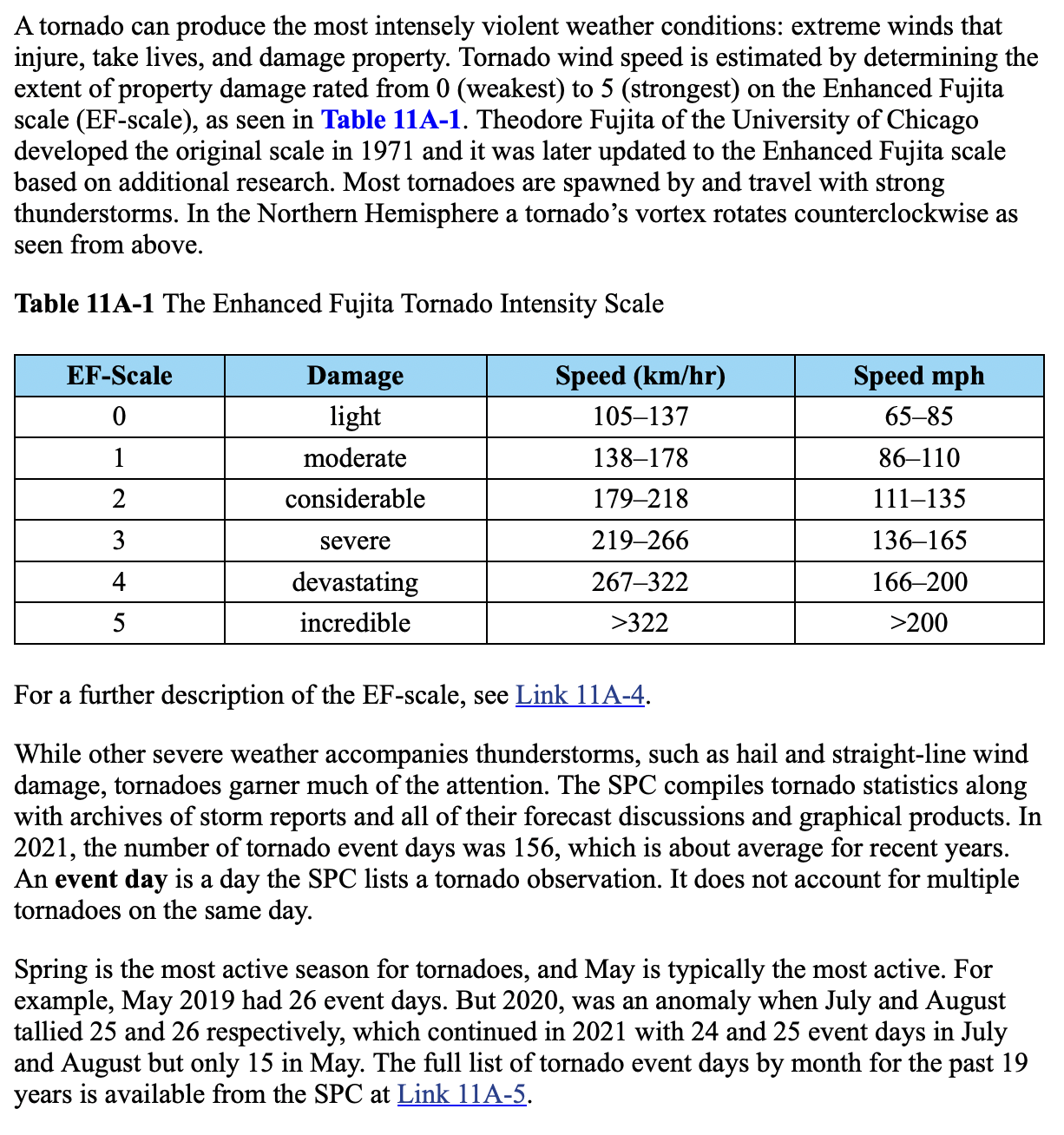 Solved A tornado can produce the most intensely violent | Chegg.com