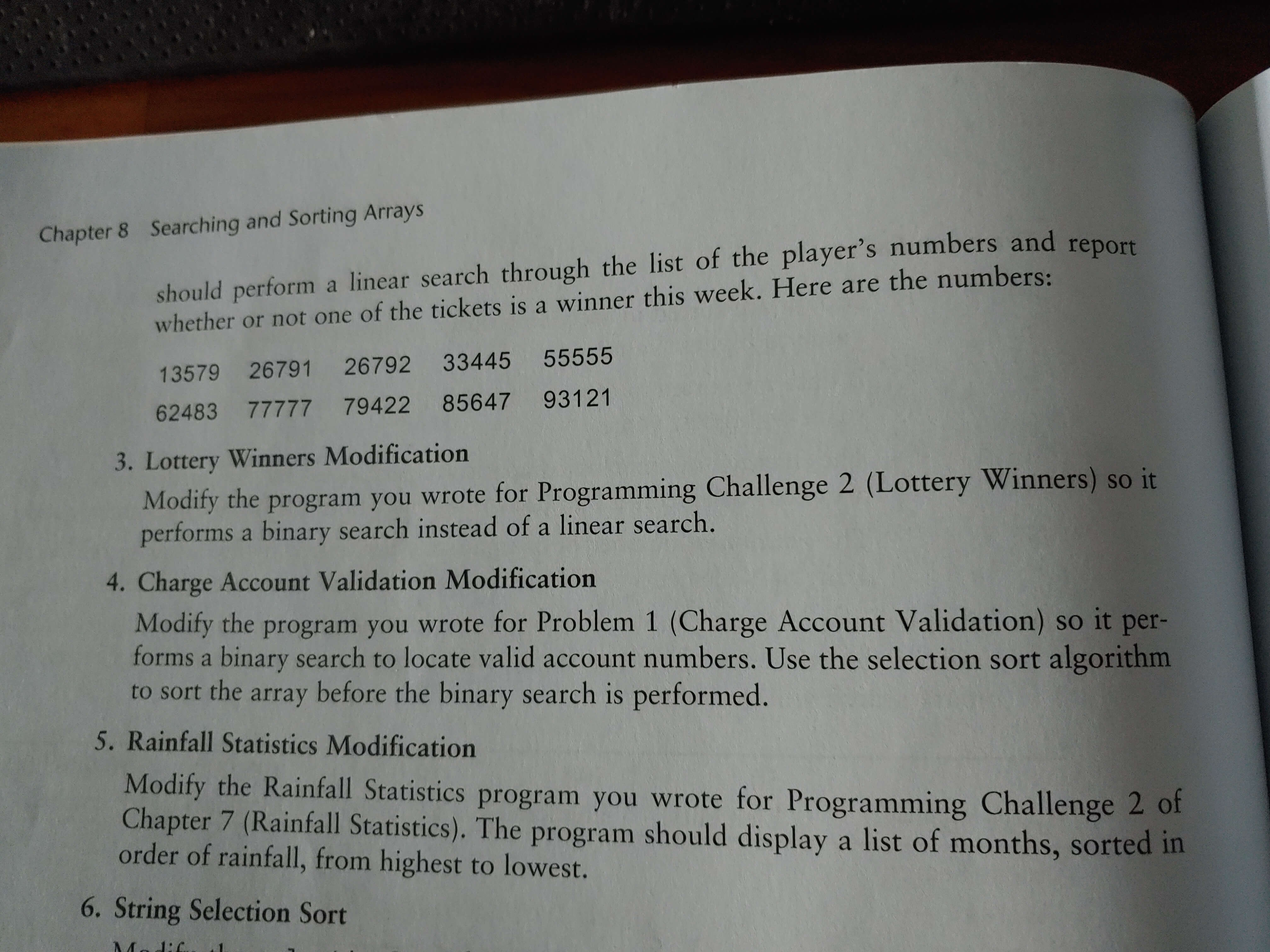 Solved just only number 3 in c++ 3 is a binary search of #2 | Chegg.com