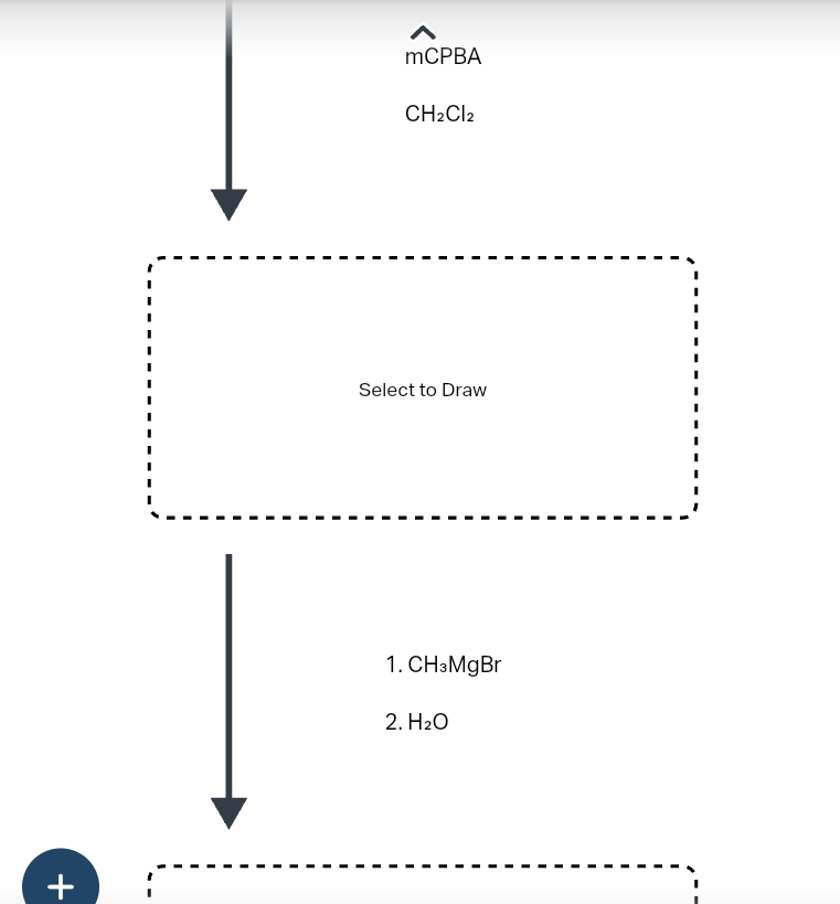 Solved Draw the products of the two step reaction sequence | Chegg.com
