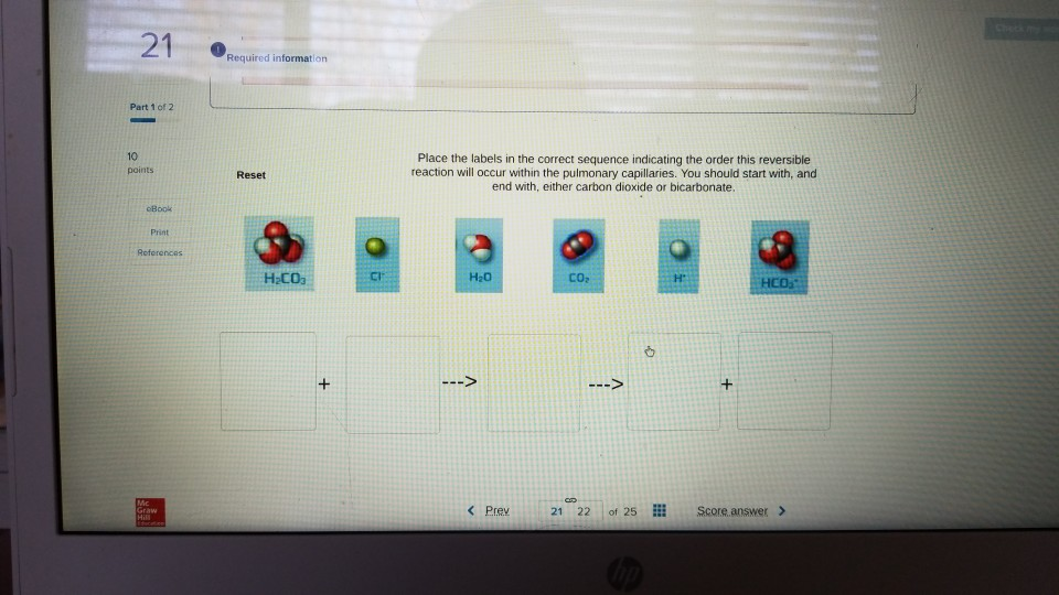 Solved 21 Required information Part 1 of 2 point points | Chegg.com