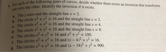 Solved Decide Whether There Exists An Inversion And If So 