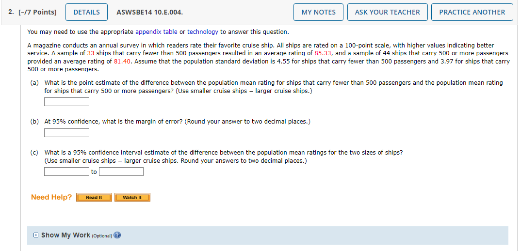 Solved All the parts please, If you could show how to solve | Chegg.com