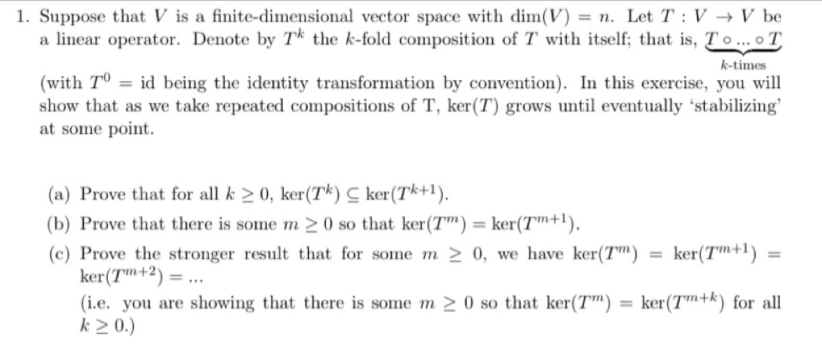 Solved Suppose that V is ﻿a finite-dimensional vector space | Chegg.com
