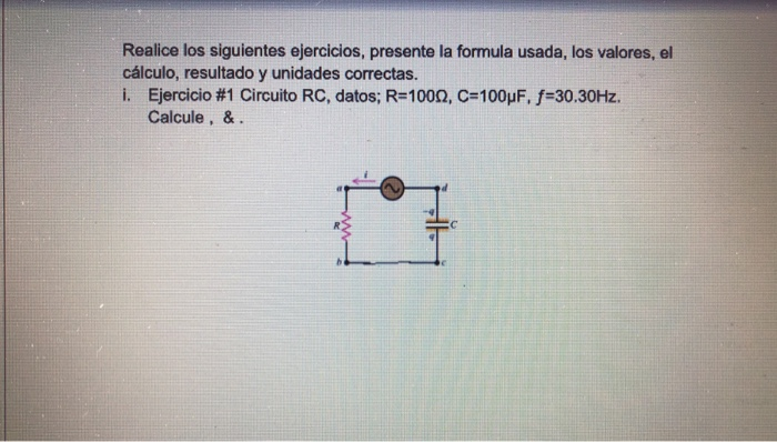 Solved Realice los siguientes ejercicios, presente la | Chegg.com