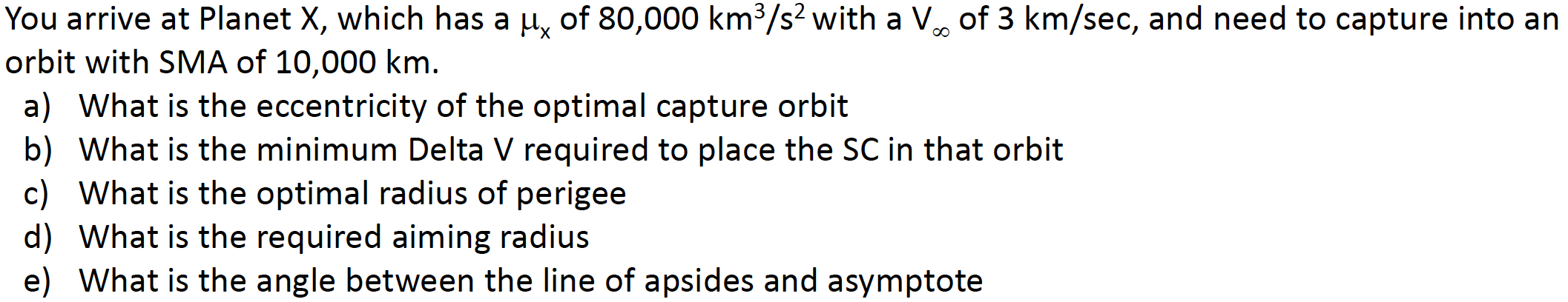 Solved You arrive at Planet x, ﻿which has a μx ﻿of | Chegg.com