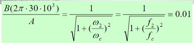 Let us try to choose f_(c)=300 Hz=3f_(1)=0.01f_(2). | Chegg.com
