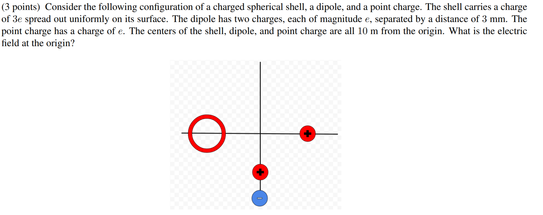 Solved ( 3 points) Consider the following configuration of a | Chegg.com