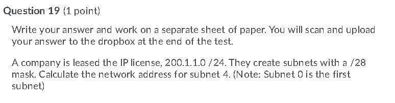 Solved How many valid host addresses (maximum) are available | Chegg.com