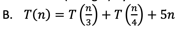 Solved How can I solve this recurrence relation with a | Chegg.com
