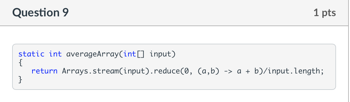 Solved Rewrite the following Java methods in three | Chegg.com
