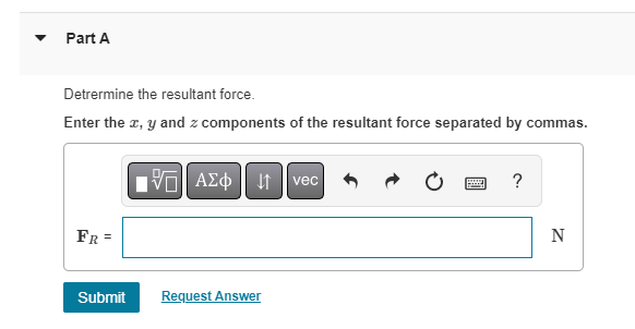 Solved Replace the loading shown by an equivalent single | Chegg.com